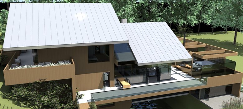 House over stream | An Archi