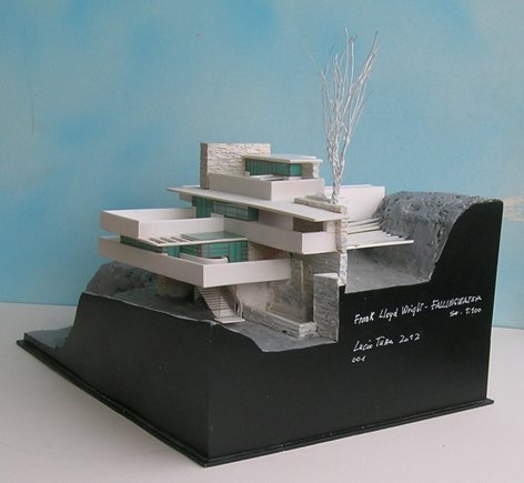 Fallingwater By Frank Lloyd Wright (1939), Model In 1:200, 43% OFF