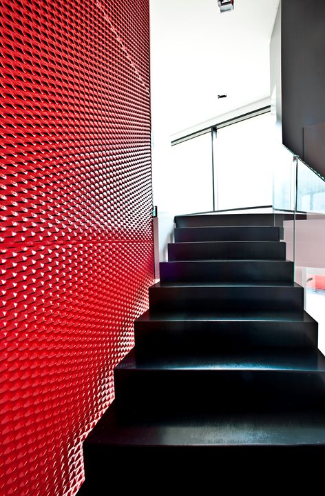 Rete metallica stirata per rivestimento di facciata ACADEMY - FILS