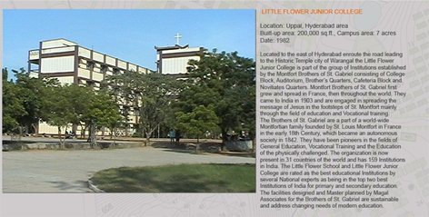 Little Flower College Uppal Hyderabad | Best Flower Site