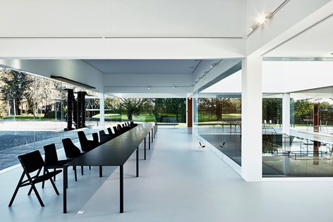 Tavolo rettangolare in alluminio LESS LESS | Tavolo - Molteni & C.