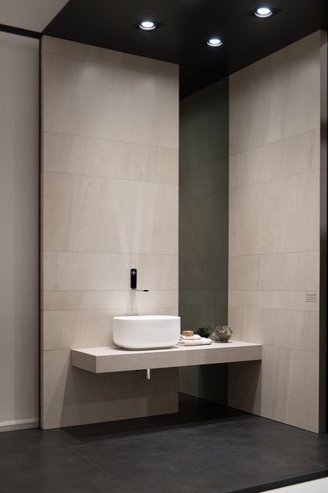 Lavabo da appoggio quadrato in Krion® UNIQUE | Lavabo da appoggio - Porcelanosa