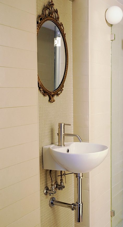 Lavabo rotondo in ceramica SFERA R - Scarabeo Ceramiche