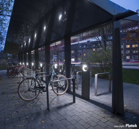 Paletto luminoso a LED MOON | Paletto luminoso - Platek